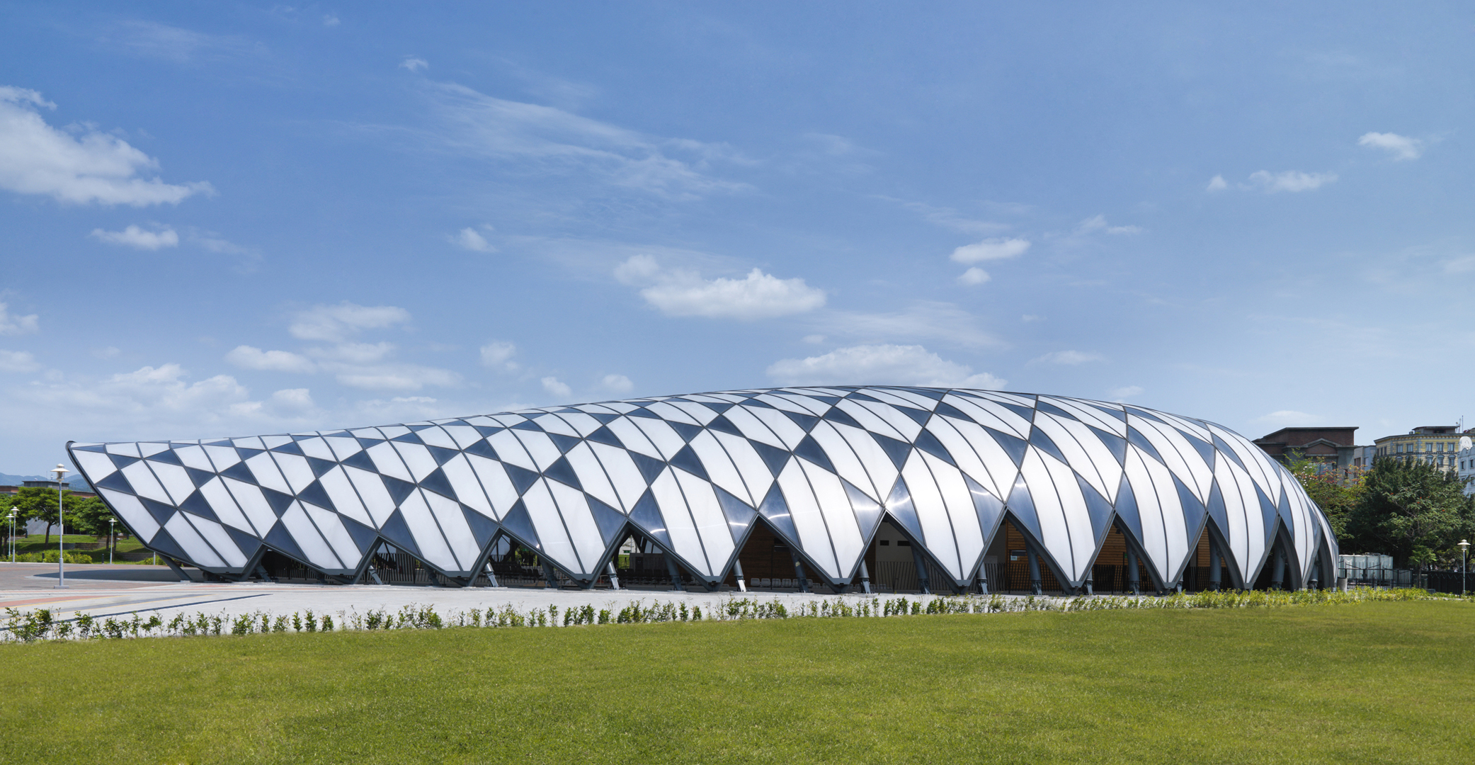 Expo Hall at Arts Park and Pavilion of Aroma of Flowers, Taipei ...